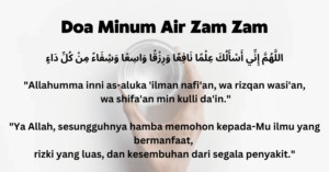 Doa Minum Air Zam Zam: Latin Arab & Artinya Sesuai Sunnah! - FulusNesia